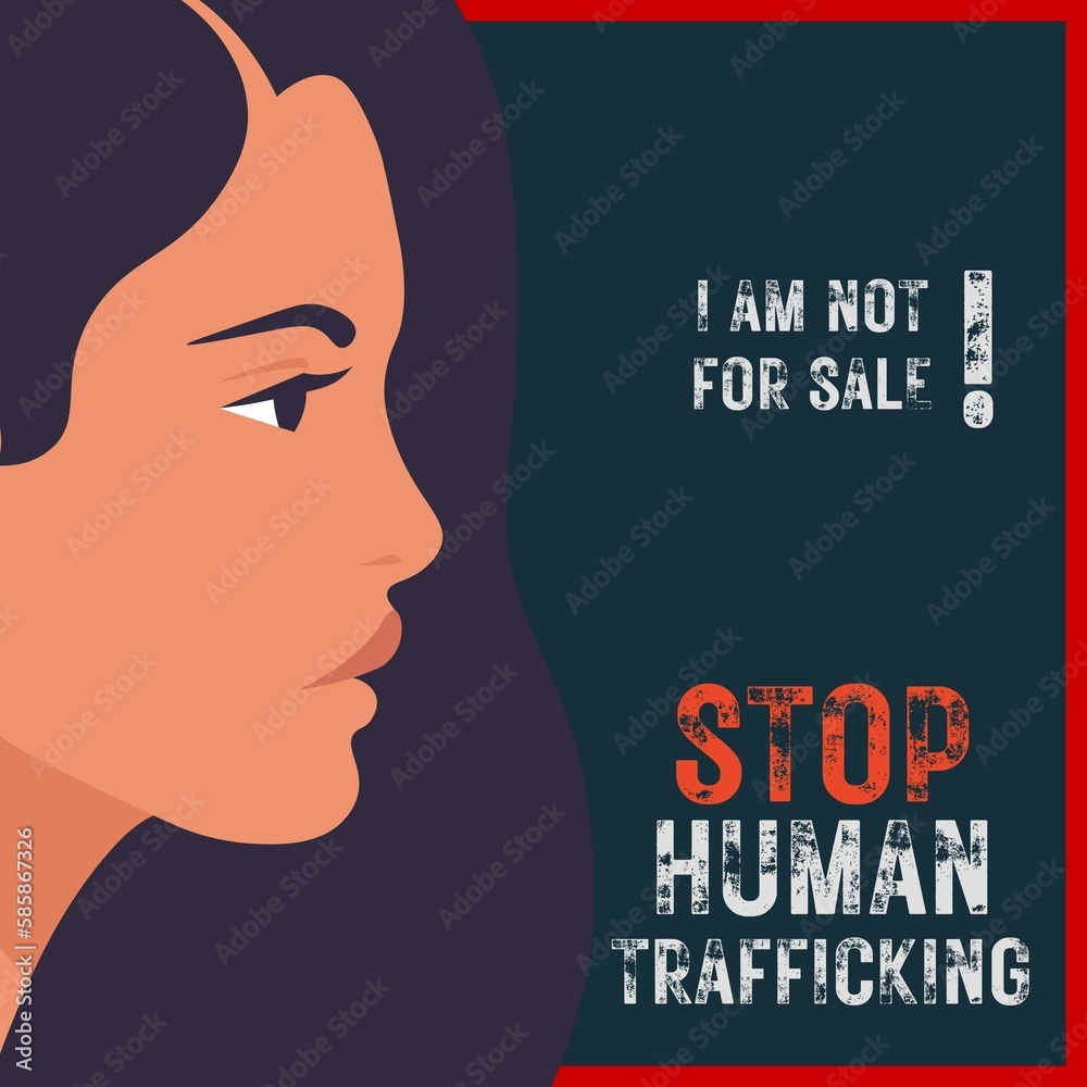Hand stop sign Human Trafficking Concept, Stop Human Trafficking ...