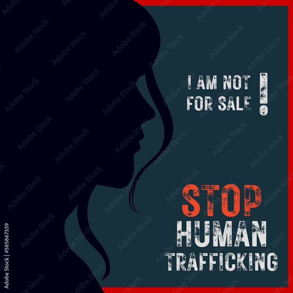 Hand stop sign Human Trafficking Concept, Stop Human Trafficking ...