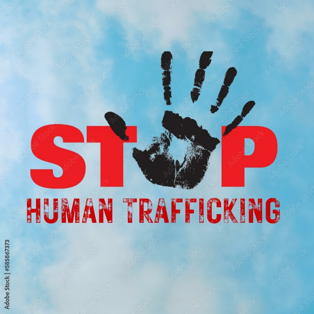 Stop Sign, Human Trafficking Concept, Stop Human Trafficking, Against Women, Women Rights ...