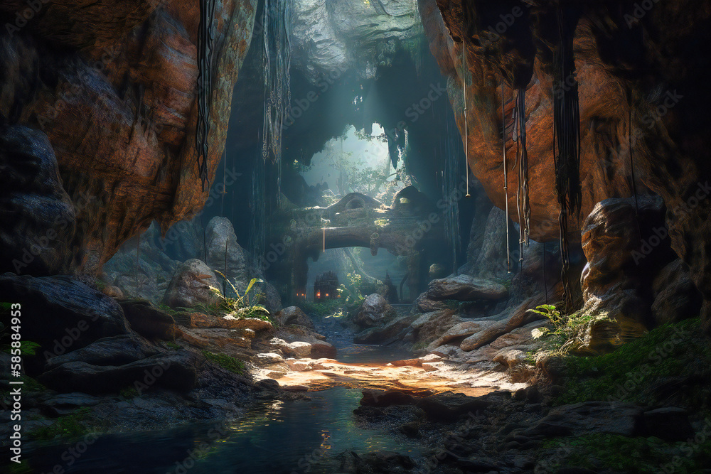 Exploring hidden caves and grottos, discovering hidden gems in the ... Exploring hidden caves and grottos, discovering hidden gems in the ...