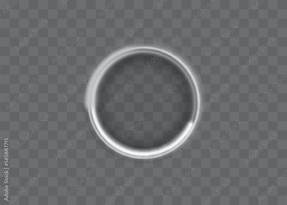 Light white Twirl. Curve light effect of white line. Abstract luxury ...