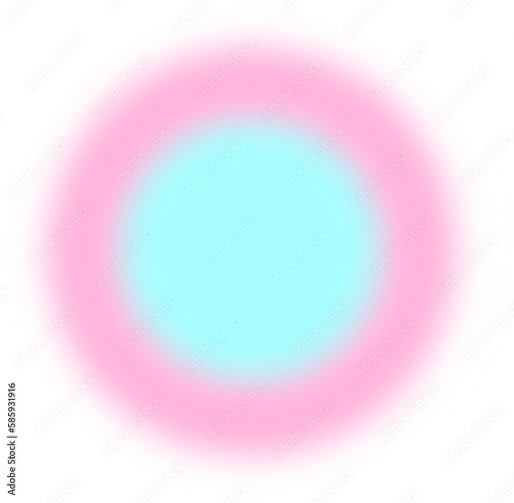 Circle Circle motion blur y2k aura . Abstract blurred gradient shape ...