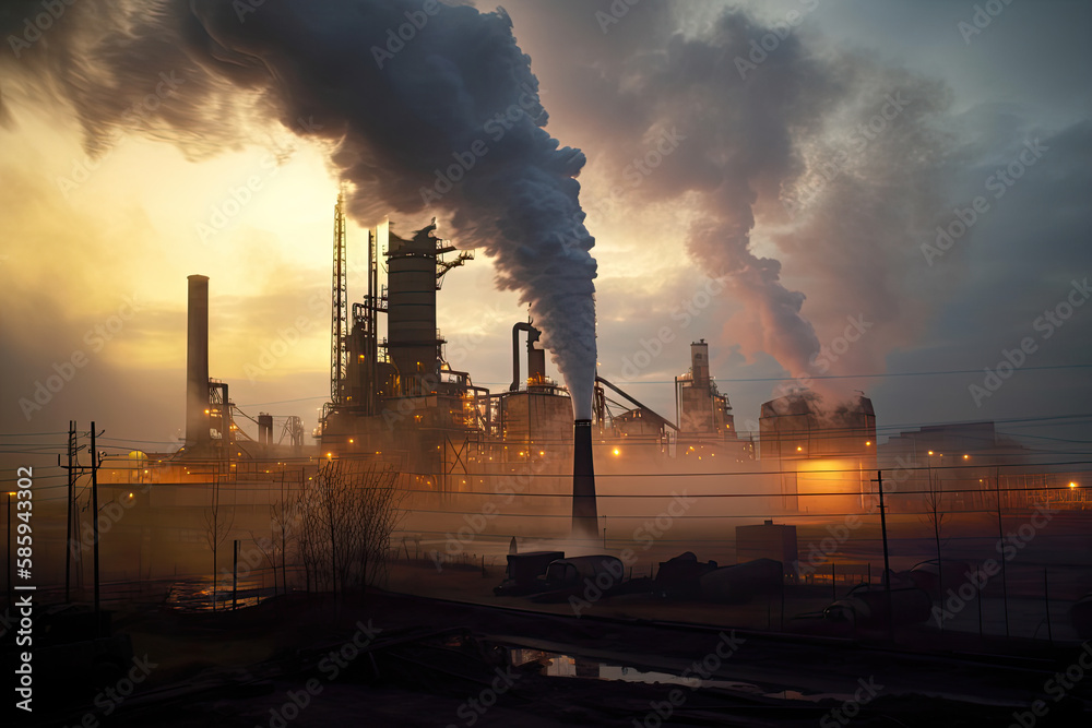 Factories Pollution Hd