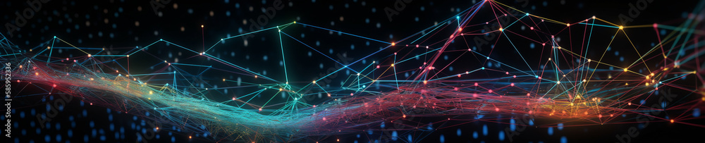 Digital Network Connectivity Wallpaper ::15 an intricate web of ...