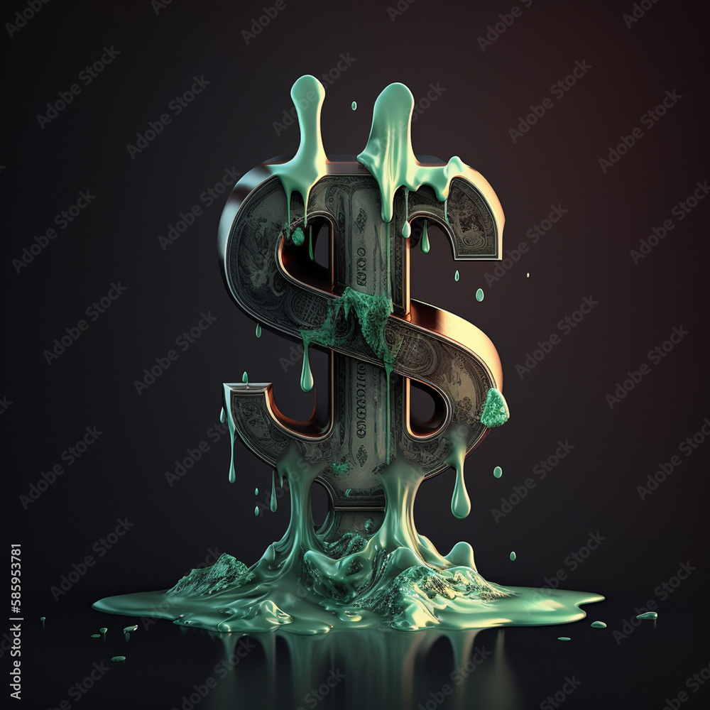 dollar, dollar logo, money, 3d dollar logo, money logo, money logo ...
