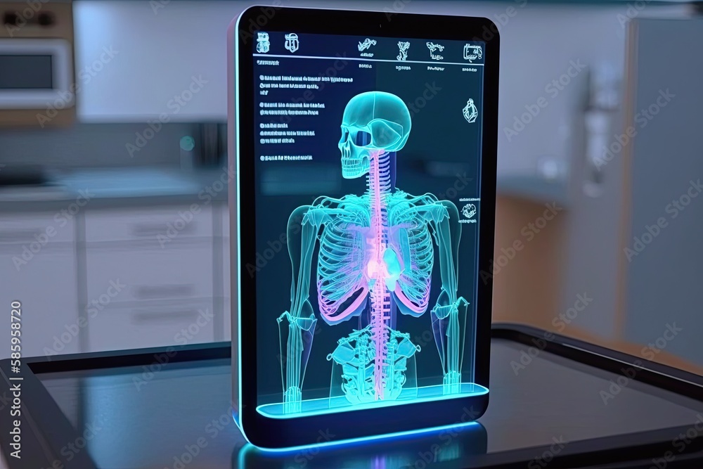 Medical training and healthcare: 3D Touch Hologram Displays can be used ...