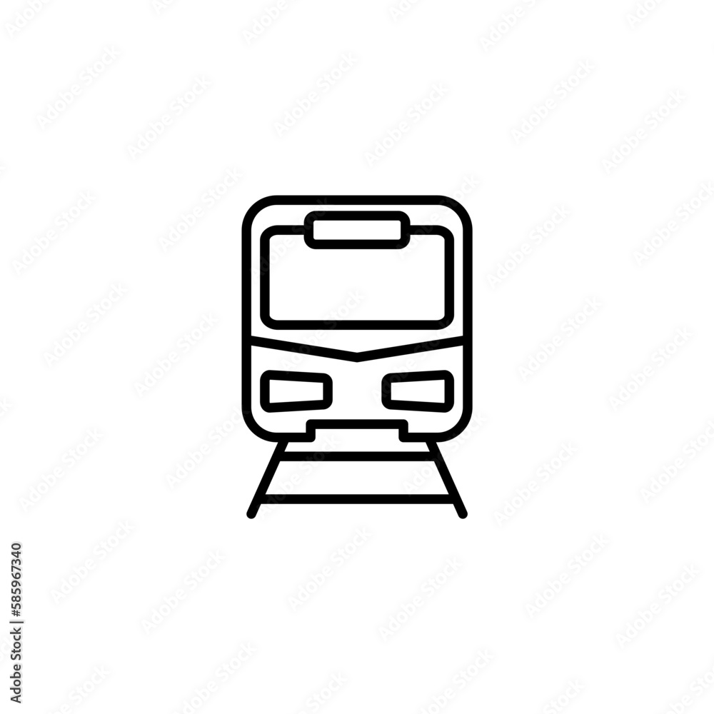 Sky Train vector, Subway, train icon Transportation symbols for logo ...