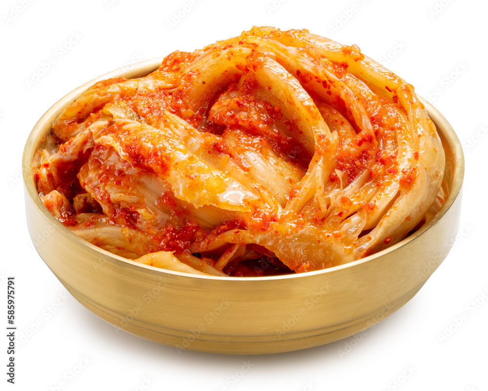 Korean pickle and seasoning Spicy Kimchi Korean traditional food ...