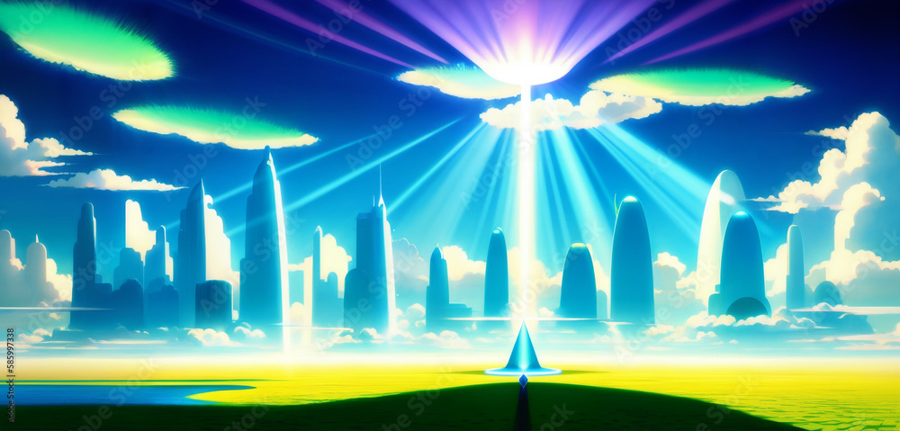 Journeying Towards the Heavenly City of God Generative AI Art ...