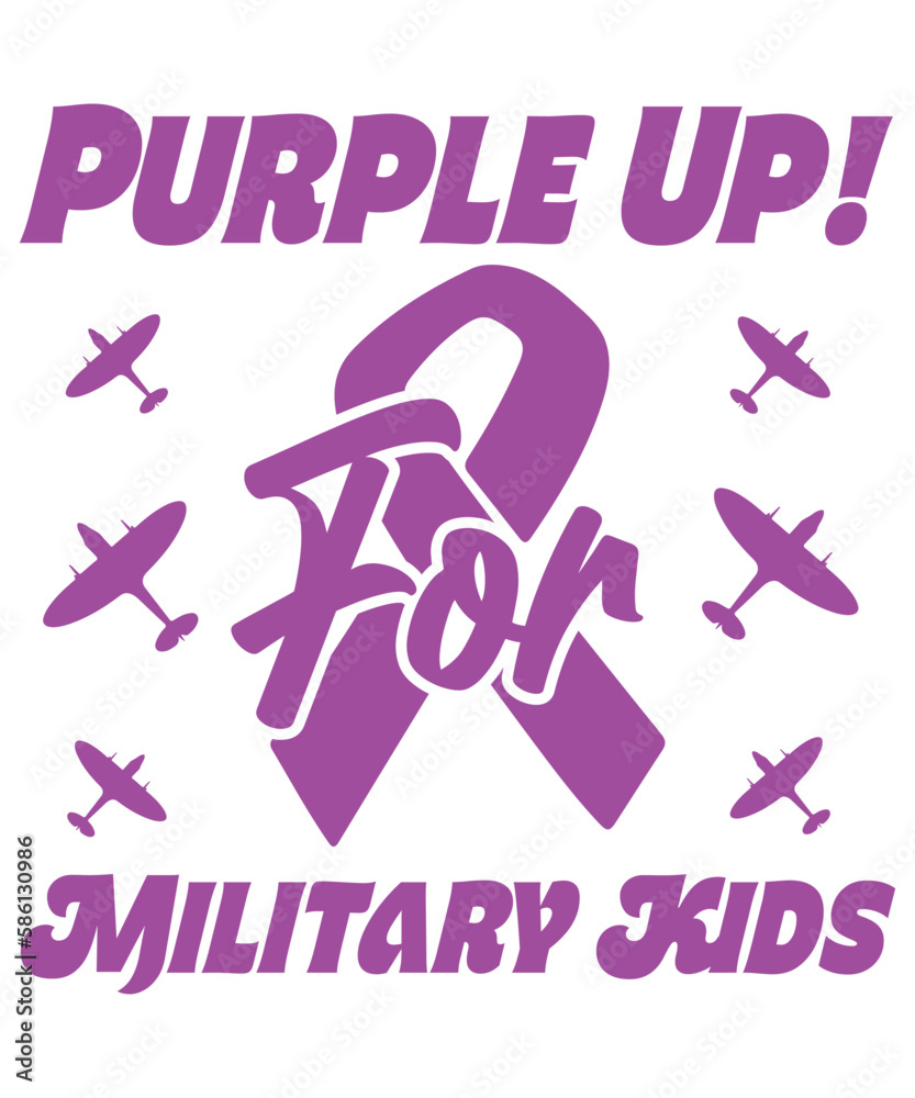 Purple Up For Military Kids, Purple up for military kids dandelion ...