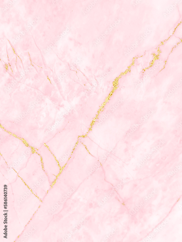 Pink gold marble background with texture of natural marbling with ...
