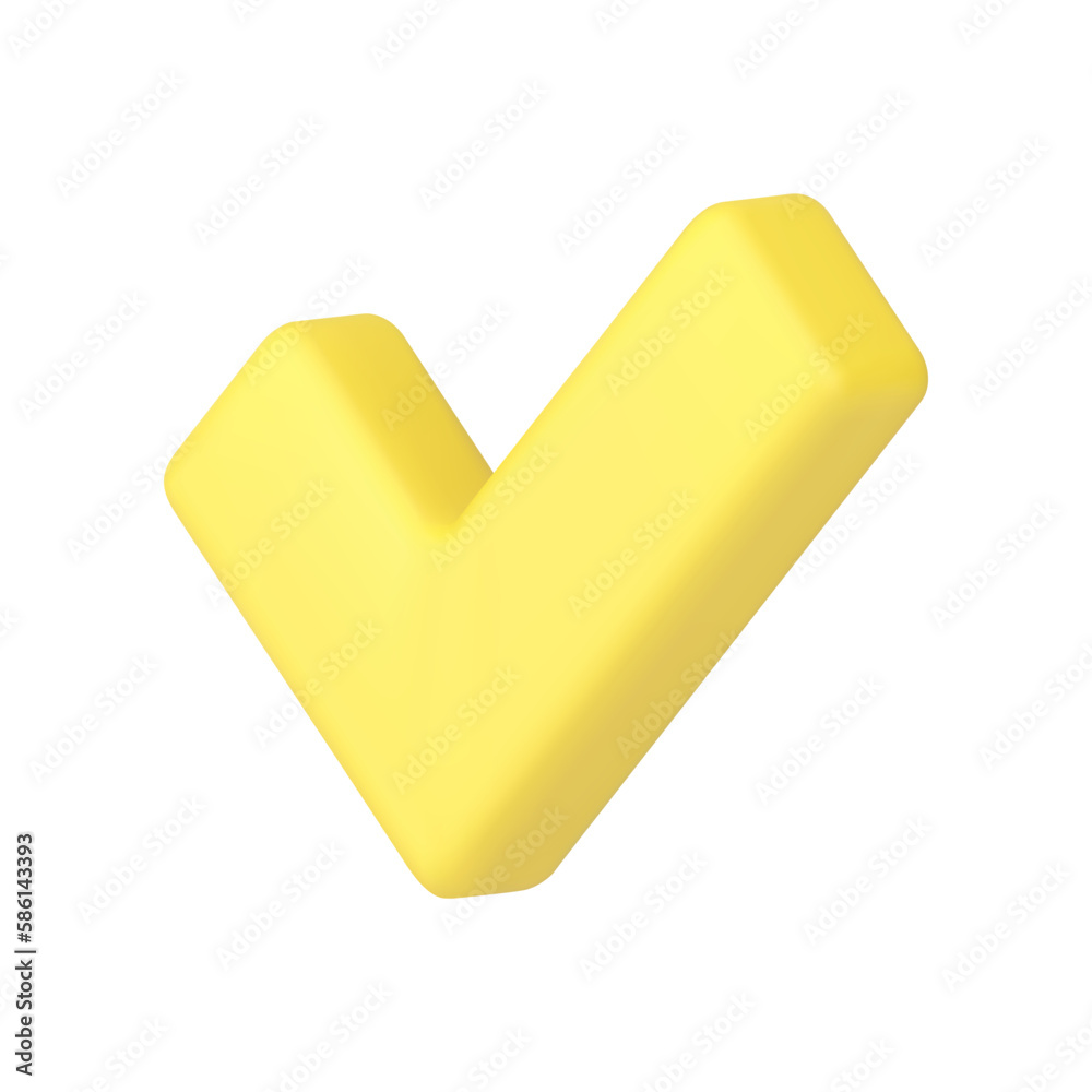 Yellow Check Mark 7 Icon Free Yellow Check Mark Icons