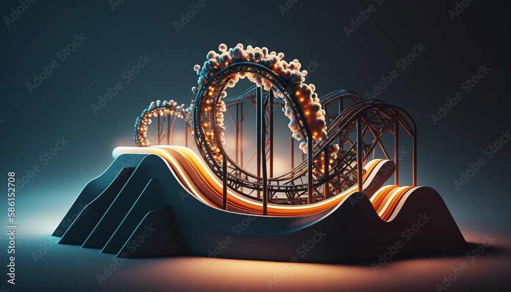 Galactic Rush as a Futuristic 3D Rollercoaster Adventure Across Multi ...