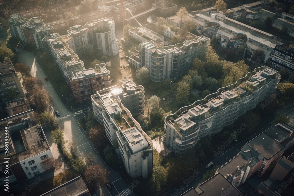 residential development in rapidly urbanizing, concept of Urban Renewal ...