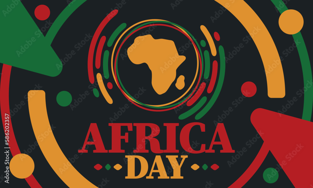 Africa Day. Happy African Freedom Day and Liberation Day. Celebrate ...