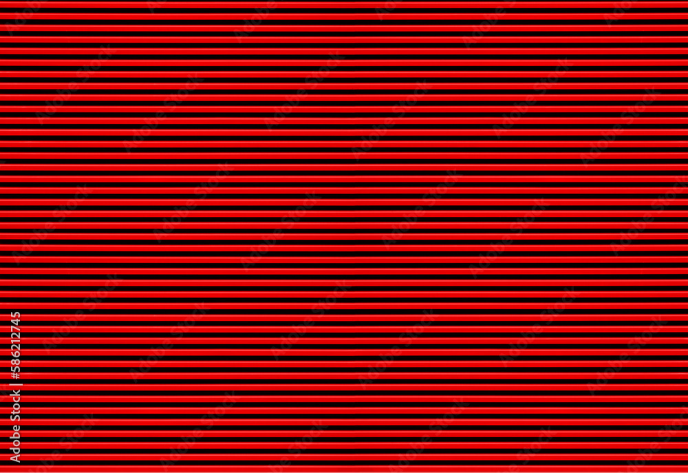 Red corrugated metal sheet texture. Red metallic shutter background for ...