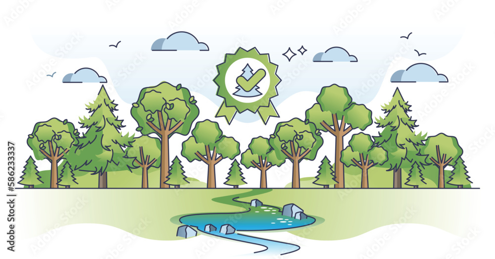 Forest certification from environmental standard inspection outline ...