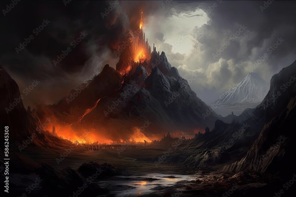 Dark Evil Landscape