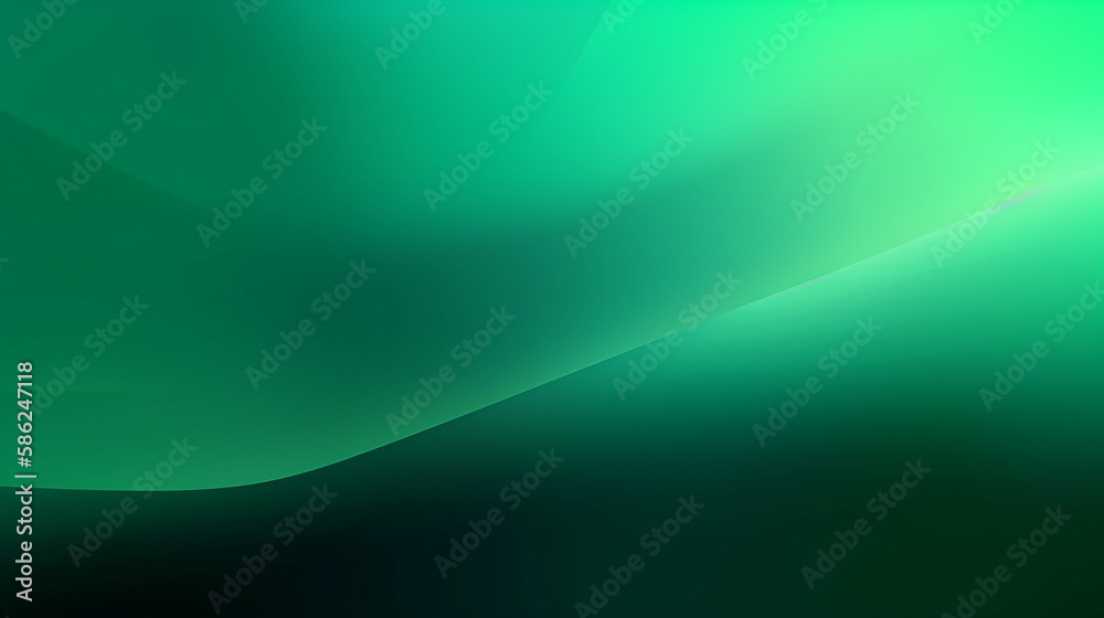 Light and dark green gradient background. Generative AI Stock ...