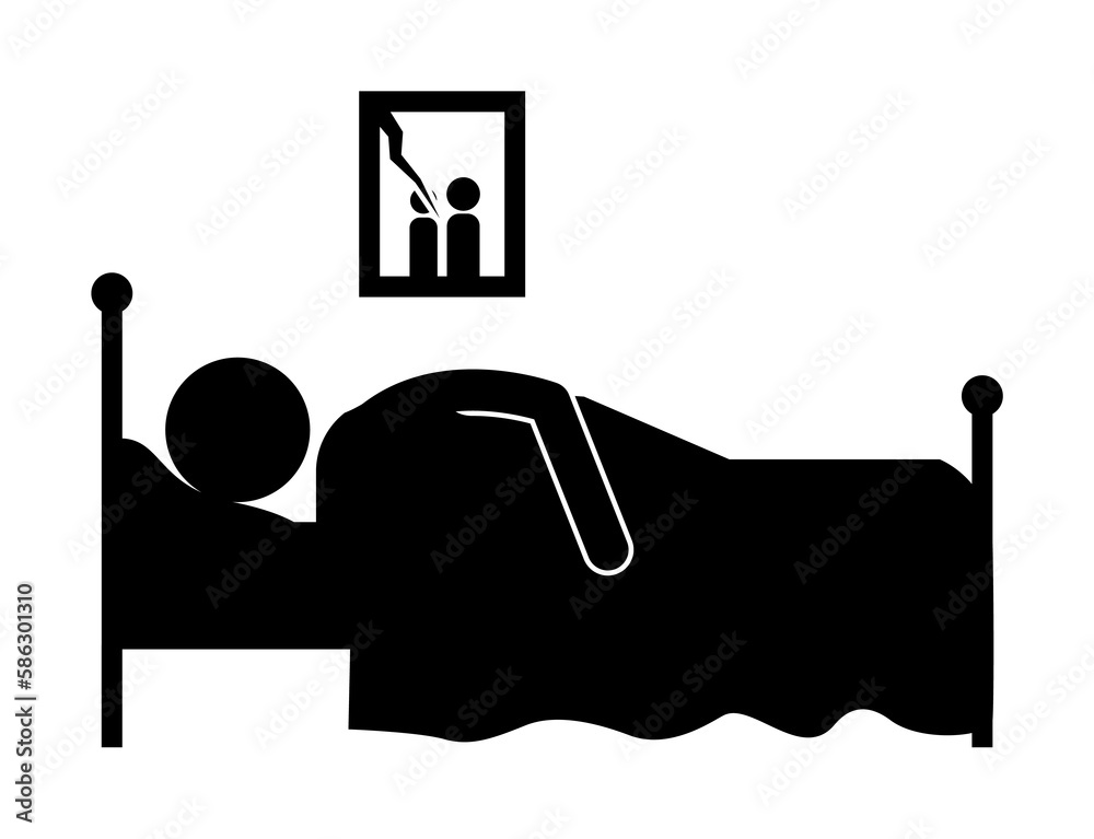 patient and poor icon. Element of poor man illustration. Premium ...