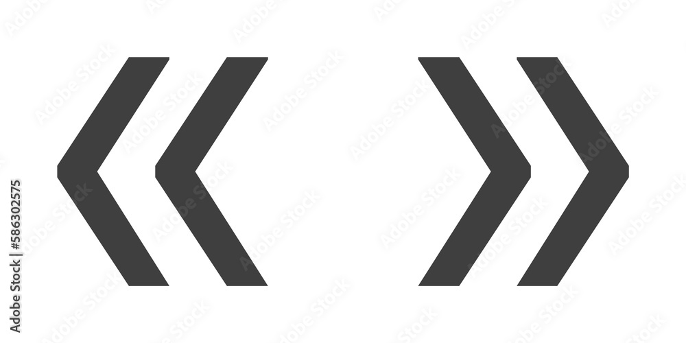 inverted commas icon. One of the collection icons for websites, web ...