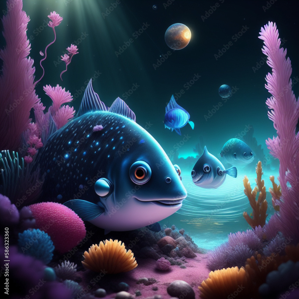 Explore the mysterious deep sea with surreal images of underwater ...