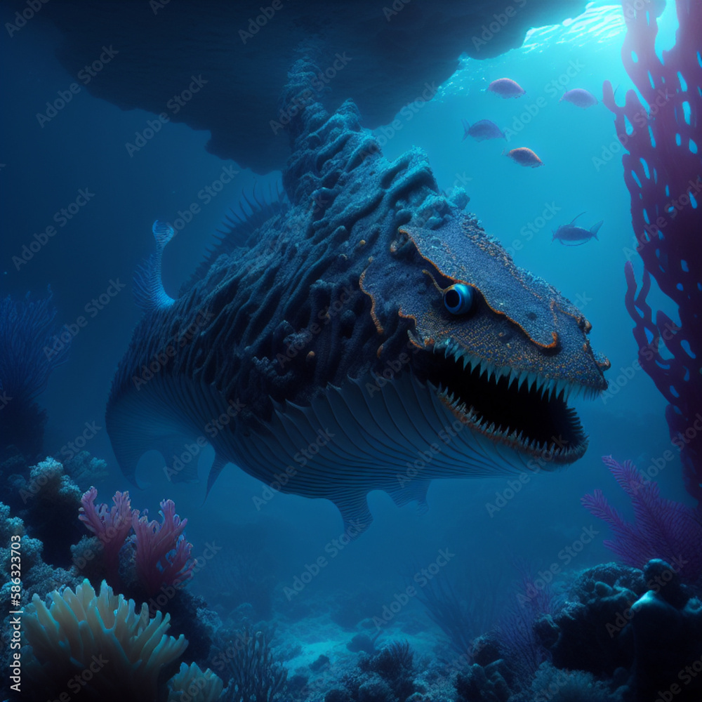 Explore the mysterious deep sea with surreal images of underwater ...