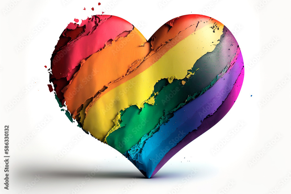 Love comes in all colors of the rainbow, as beautifully represented by ...