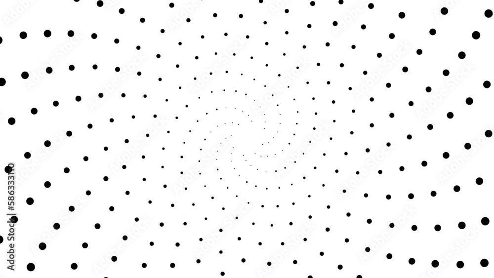 Fibonacci spiral patterns in vector. Mathematical morphology ...