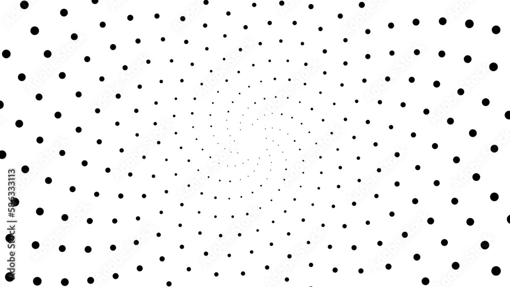 Fibonacci spiral patterns in vector. Mathematical morphology ...