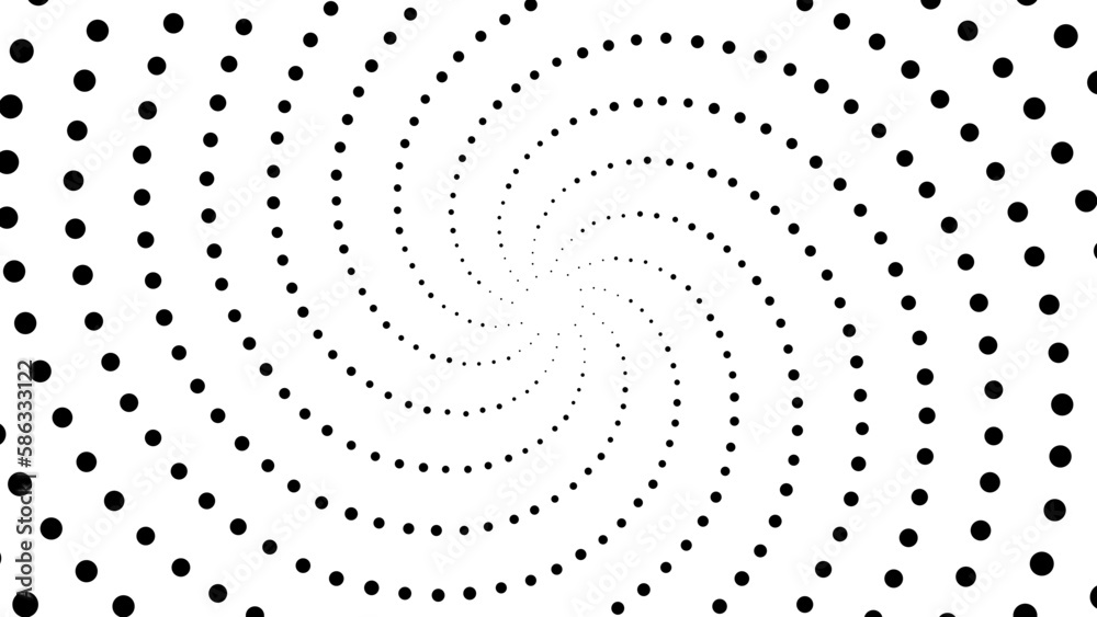 Fibonacci spiral patterns in vector. Mathematical morphology ...