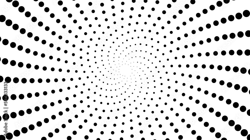 Fibonacci spiral patterns in vector. Mathematical morphology ...