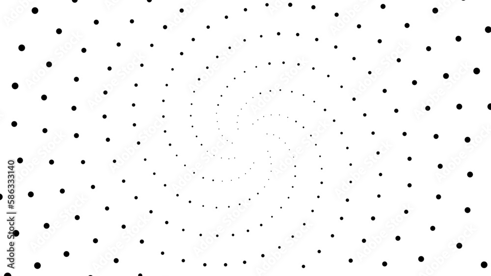 Fibonacci spiral patterns in vector. Mathematical morphology ...