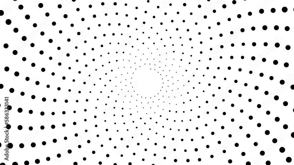 Fibonacci spiral patterns in vector. Mathematical morphology ...