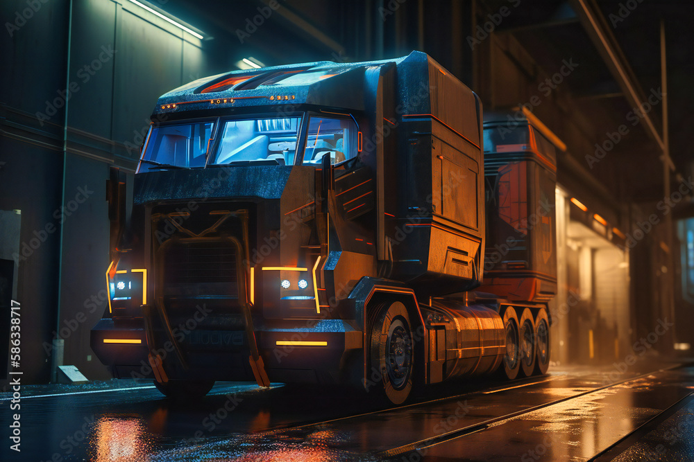 A groundbreaking truck reimagines cargo transportation, ensuring ...