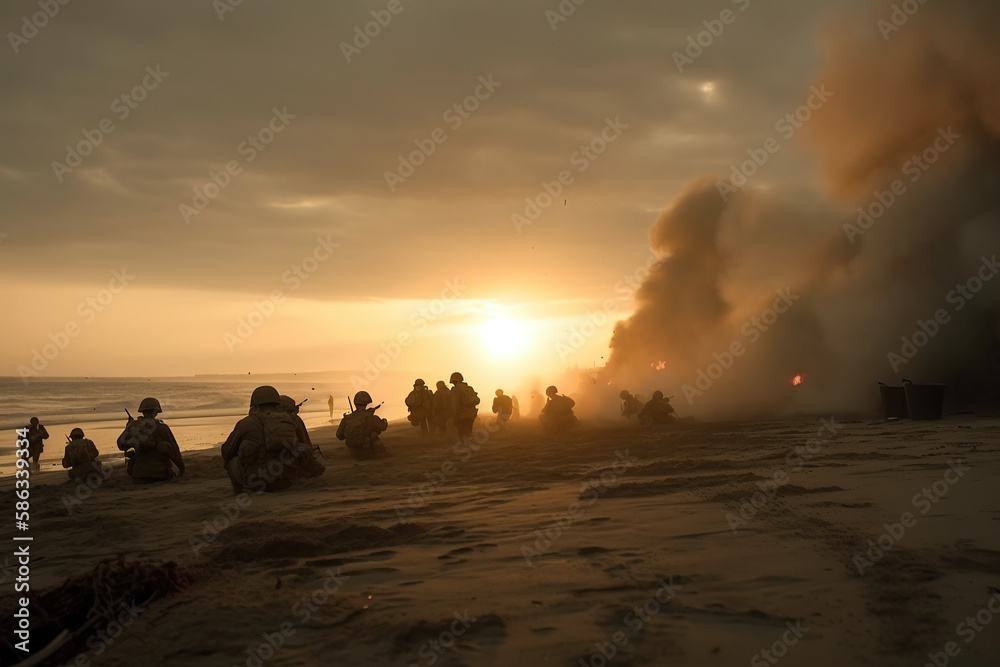 Normandy Beaches: Remembering war, the Sacrifice and Heroism of WW2 ...