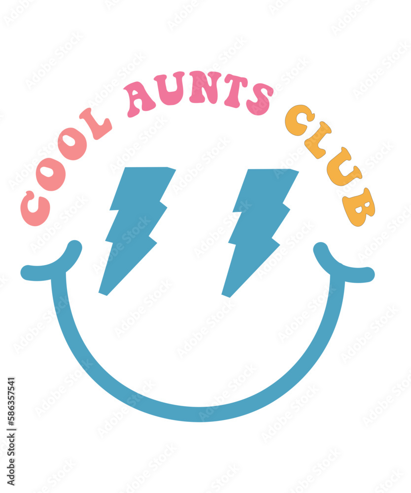 Cool Aunts Club SVG, Cool Aunts Club PNG, Aunts Svg, Aunt To Be Svg ...