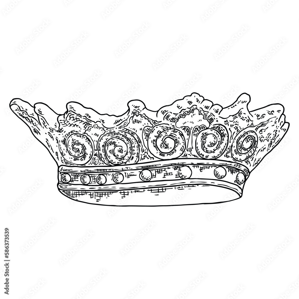 Christian traditional crown of Saint Mary, the mother of Jesus. Named ...