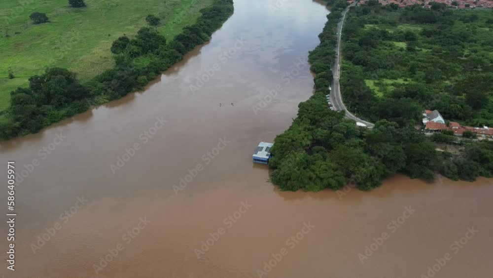 Natureza Água Parque Ambiental Encontro Rios Rio Poti Parnaíba Ponto ...