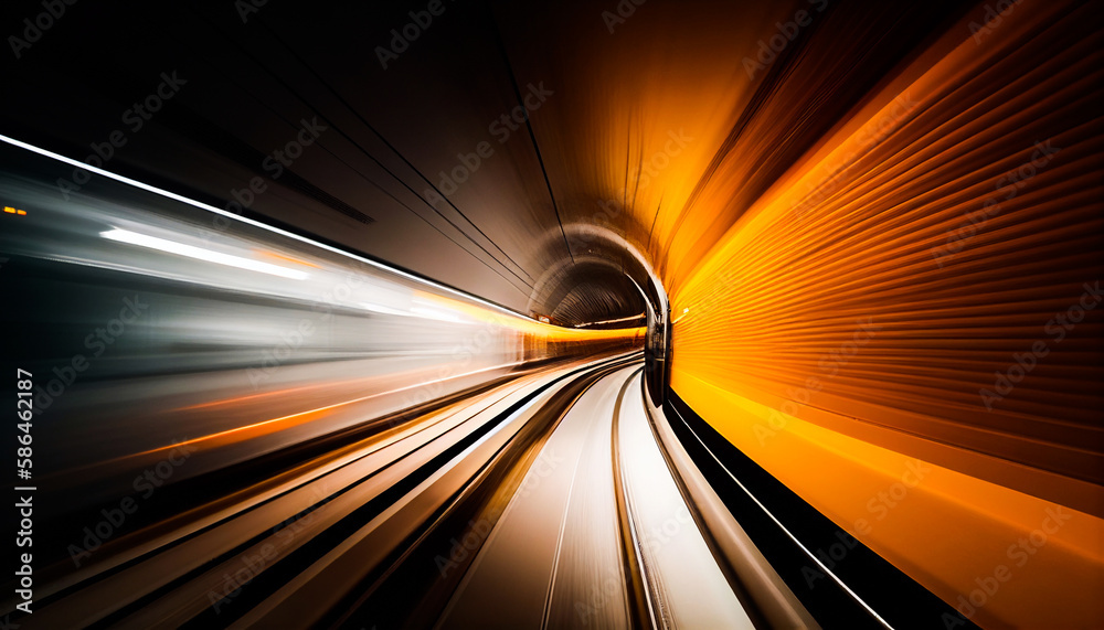 Abstract light lines of movement and speed. light ellipse. Galaxy Glint ...