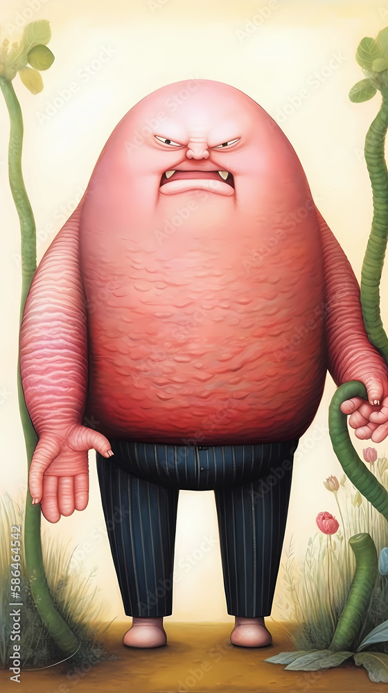 Jealousy Rears It's Ugly Head created with Generative AI Technology ...