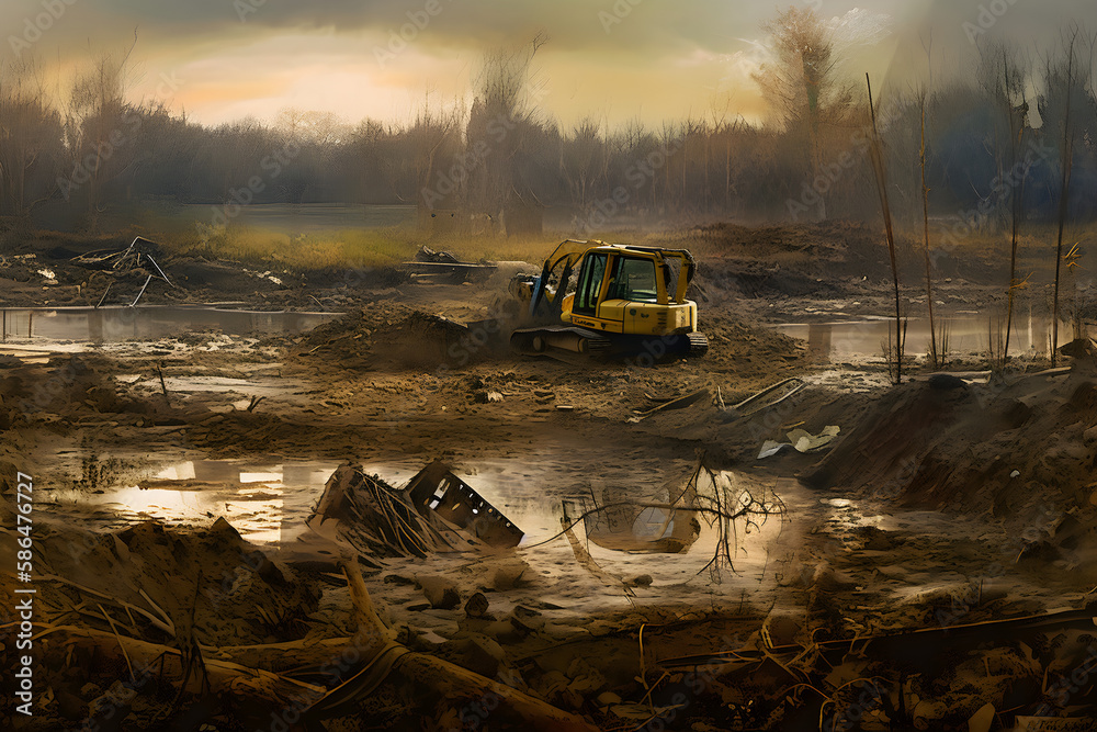 The Harsh Reality of Habitat Destruction: A Powerful Image Capturing ...