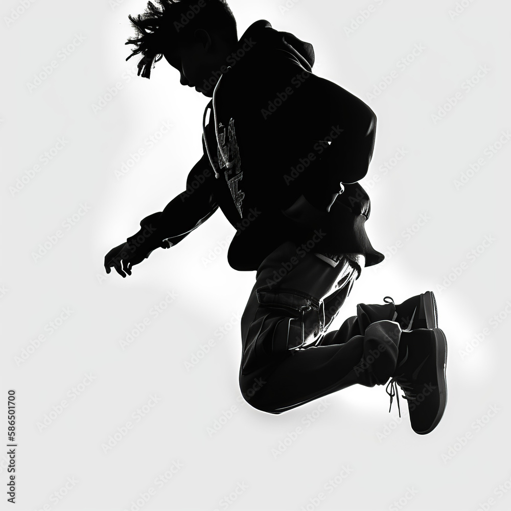 break, dance, silhouette, sport, vector, running, dance, black, woman ...