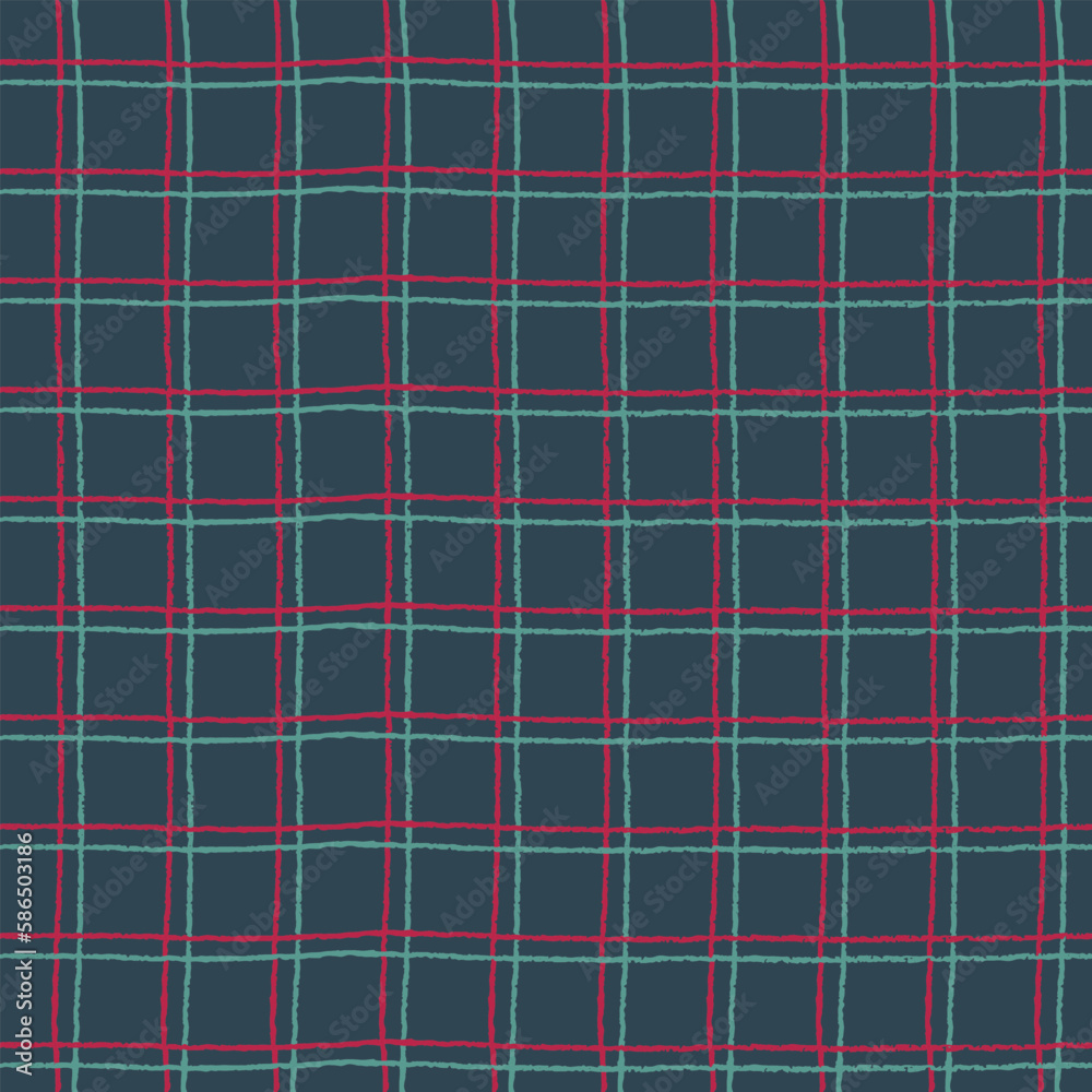 Seamless checkered repeating pattern for wrapping paper, surface design ...