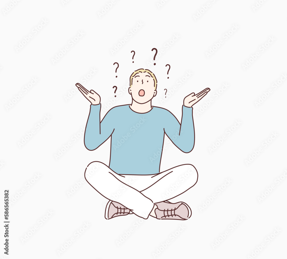 activity, adult, attention, balance, breathing, cartoon, character ...