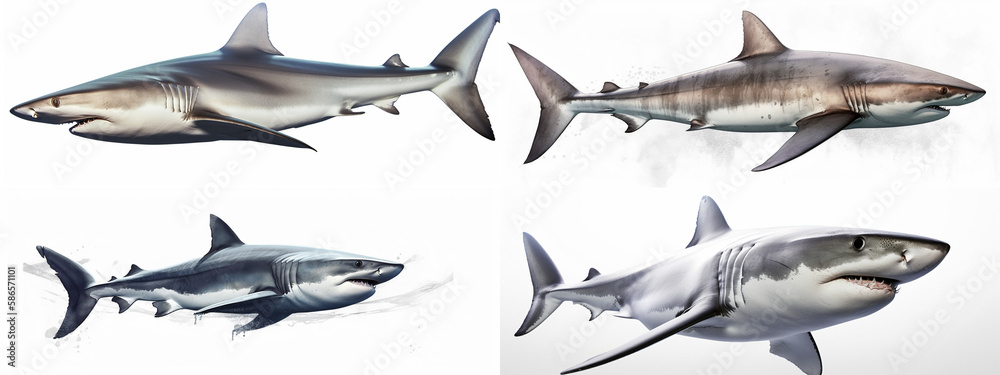 predator, ocean, fin, teeth, dangerous, marine, carnivore, jaws, hunter ...