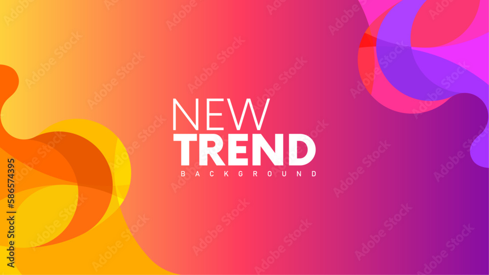 Colorful geometric background. New Trend Modern Abstract Template ...