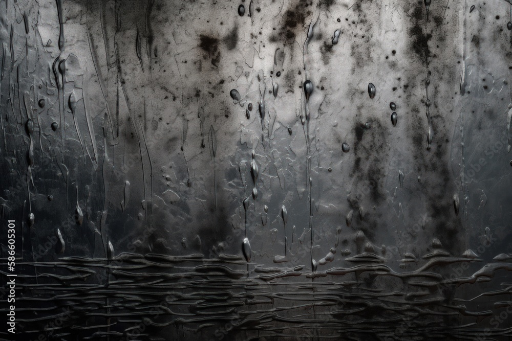 Weathered Brushed Metal Texture in Black and Gray with Industrial ...