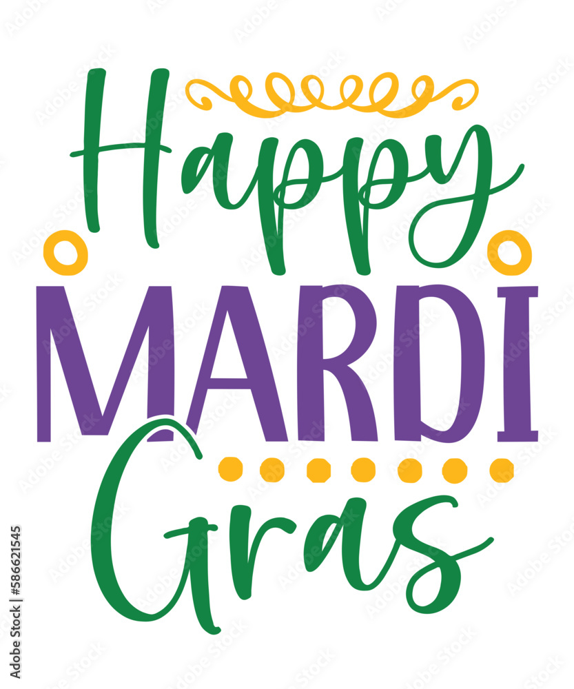 Mardi Gras SVG Bundle, Fat Tuesday Svg, Carnival Svg, Funny Mardi Gras ...