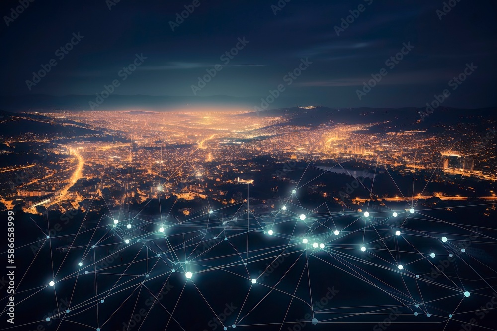 Future-Ready The Technological Skyline of a Smart City, Digital City ...